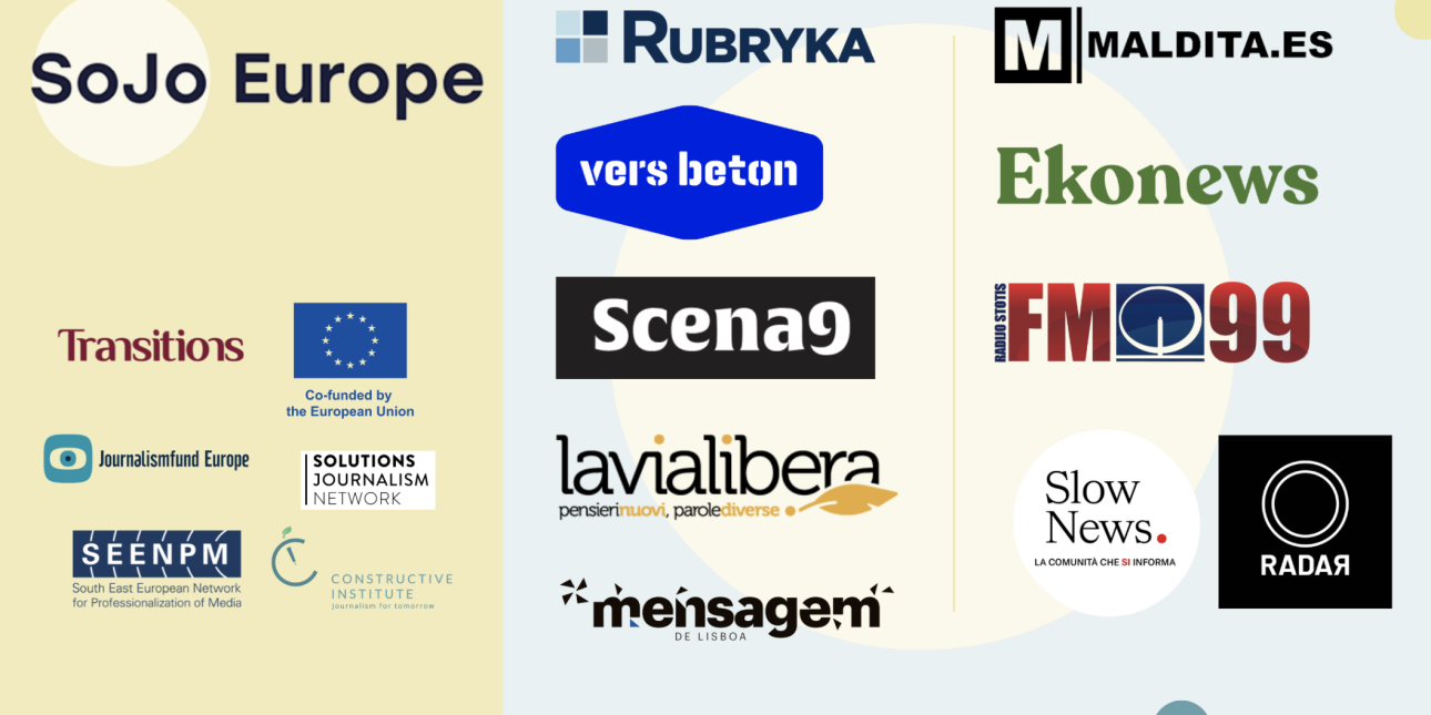 Transitions Announces the First Cohort for SoJo Europe | Solutions Journalism Network